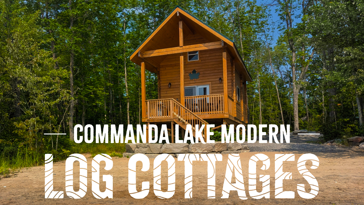 Restoule Cottage Rentals | Commanda Lake Modern Log Cottages